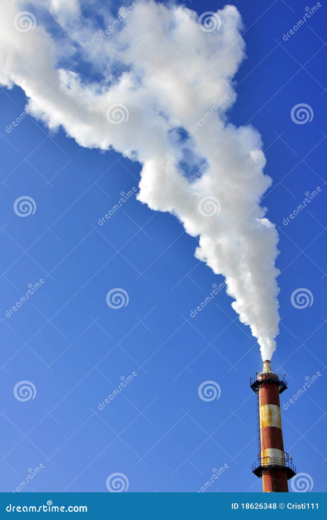 Smoke atmosphere stock photo. Image of pollution, flue - 18626348
