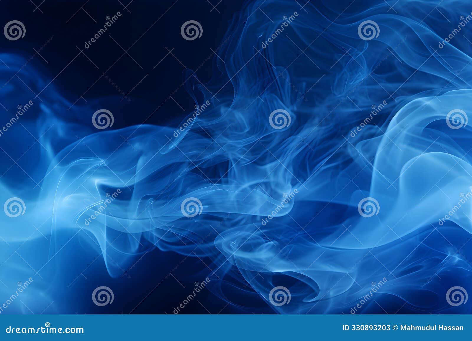 Abstract Blue Smoke Background. Smoky Background Texture Stock ...