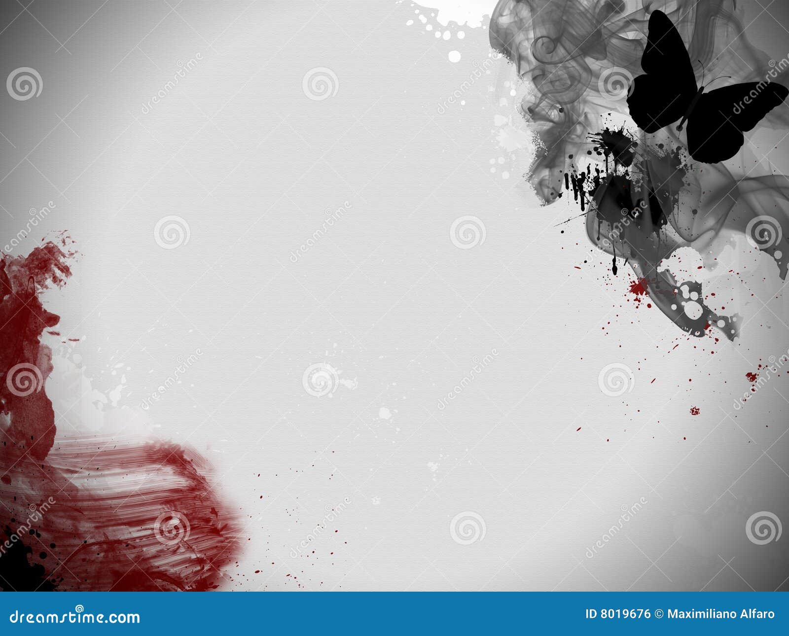 Smoke and blood. stock illustration. Illustration of arthropod - 8019676