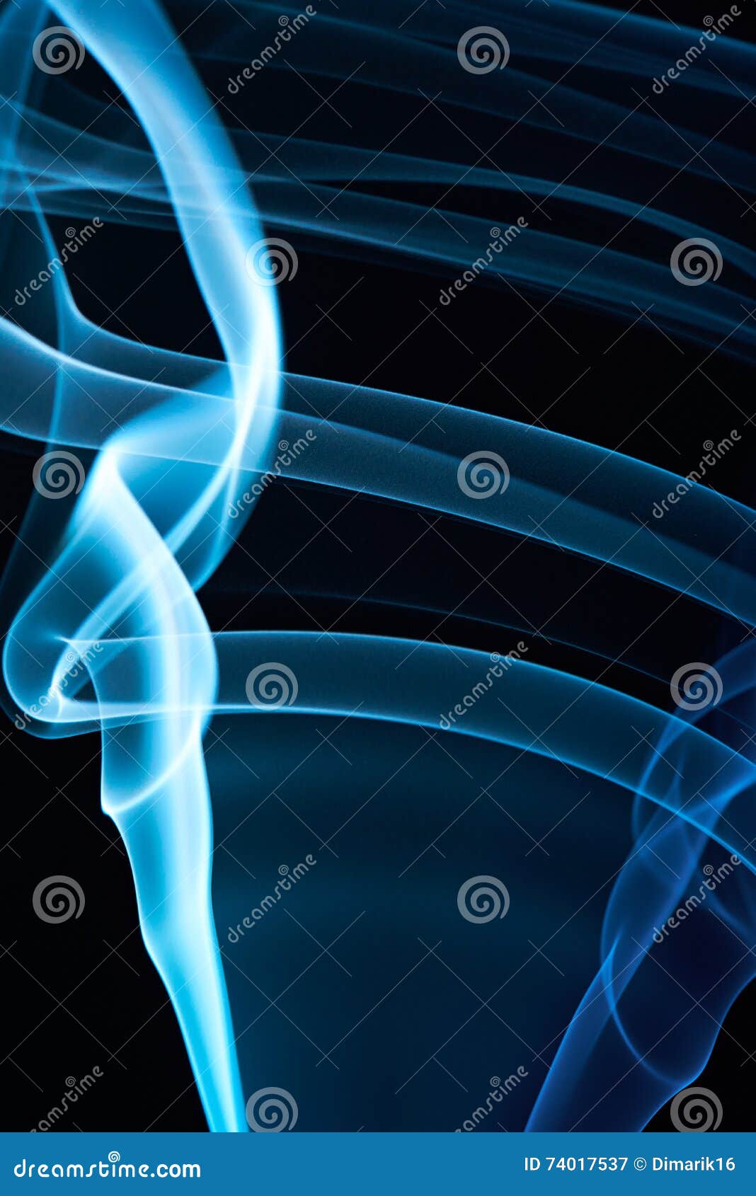 Smoke blue lines stock image. Image of fire, abstract - 74017537
