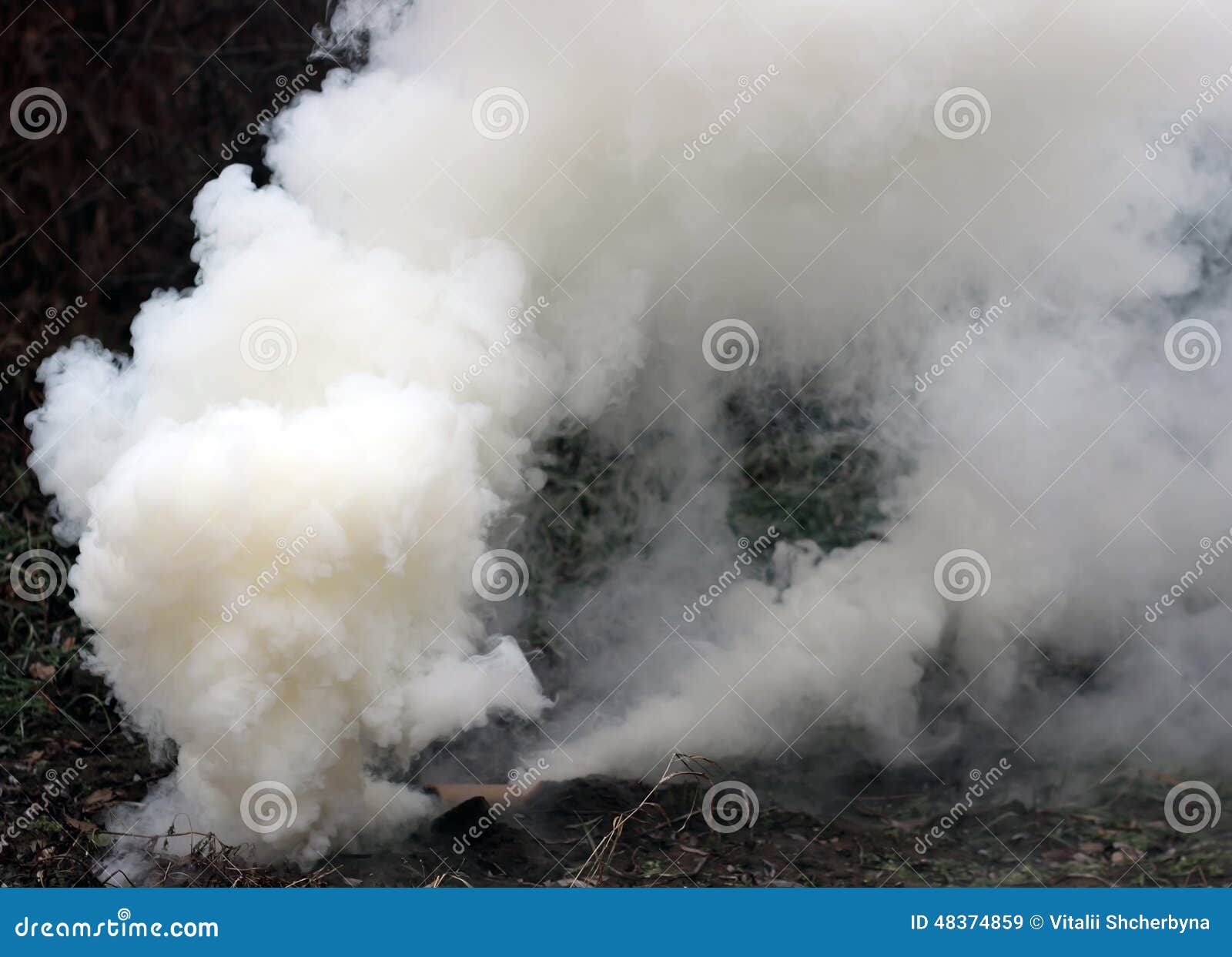 Smoke from bombs stock image. Image of explosion, dynamite - 48374859
