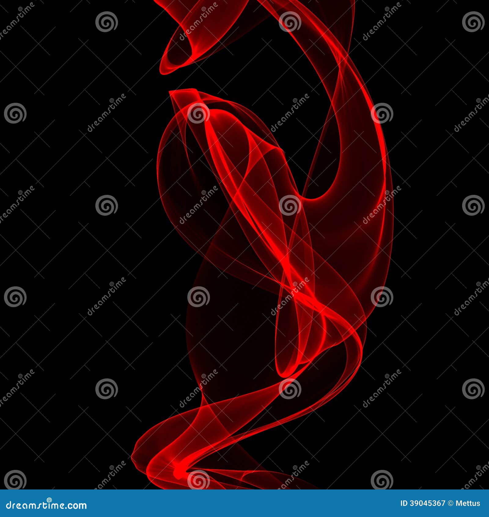 Smoke of a Bright Red Colour Stock Illustration - Illustration of ...