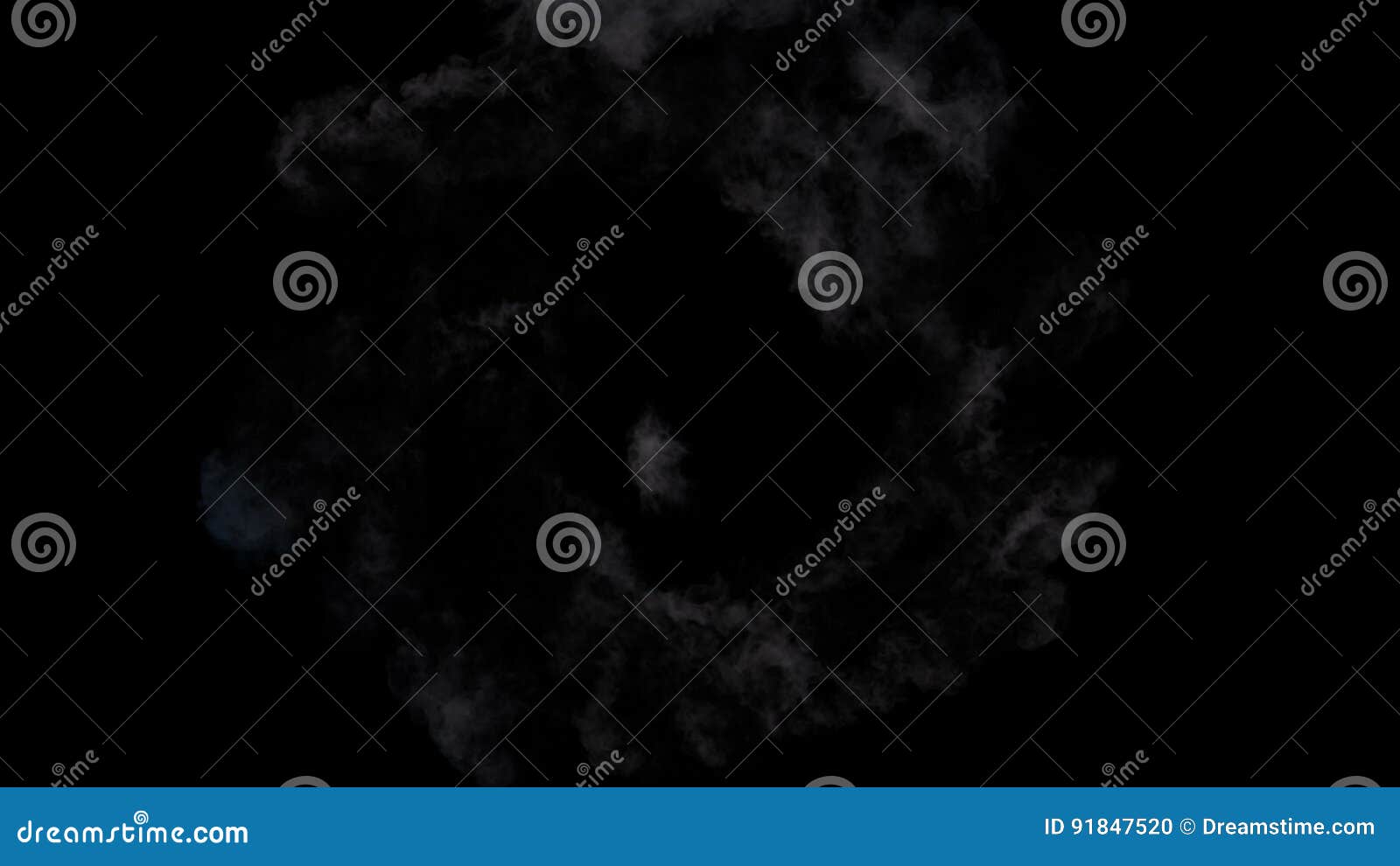 Smoke in Circular Motion with Alpha Channel Stock Footage - Video of ...