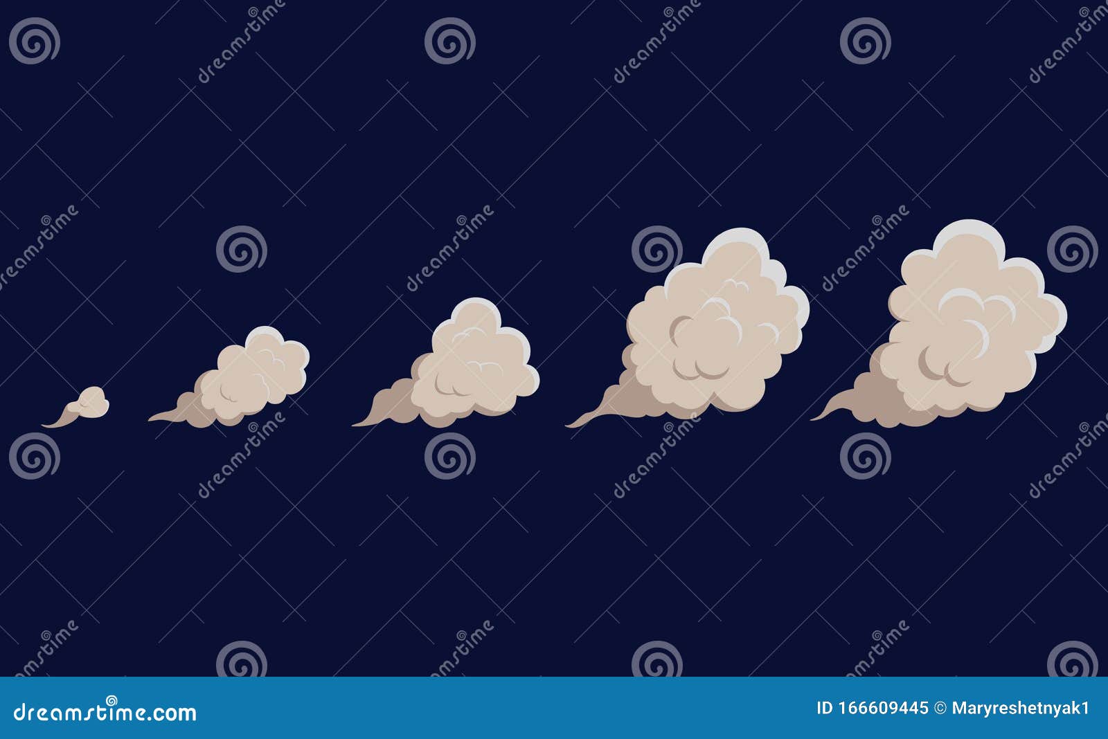 Puff Of Smoke Cartoon