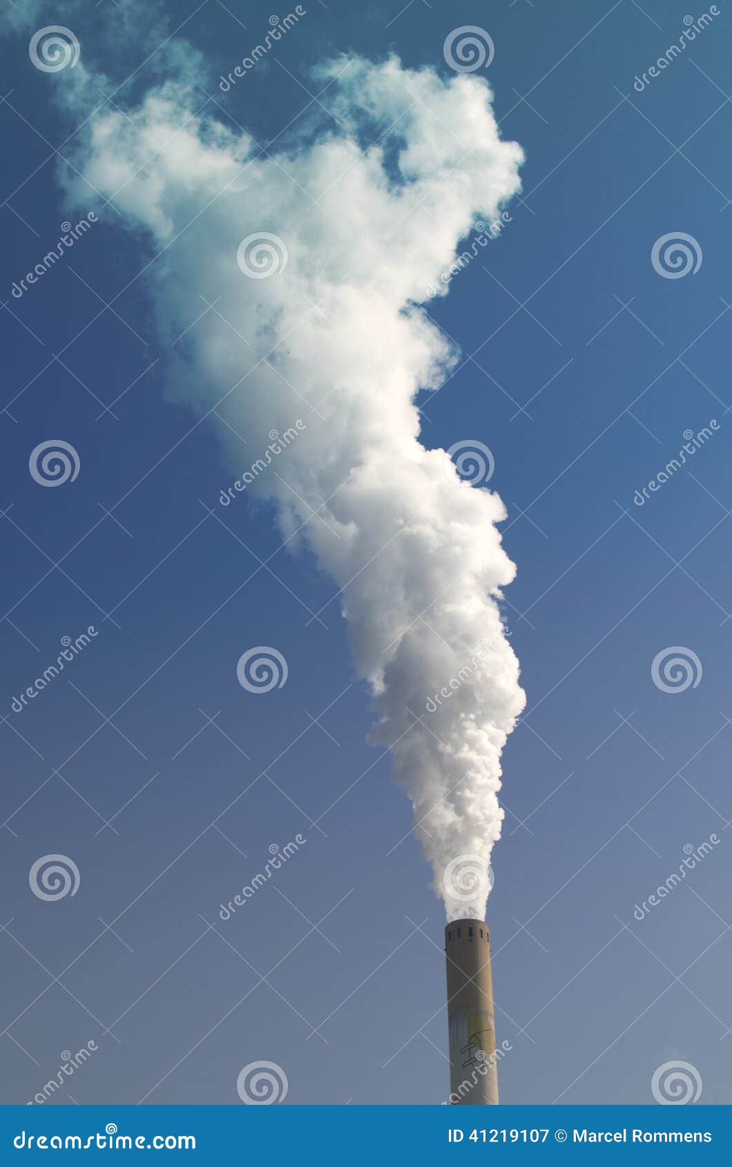 Smoke Cloud by Industrial Chimney Stock Image - Image of polluting ...