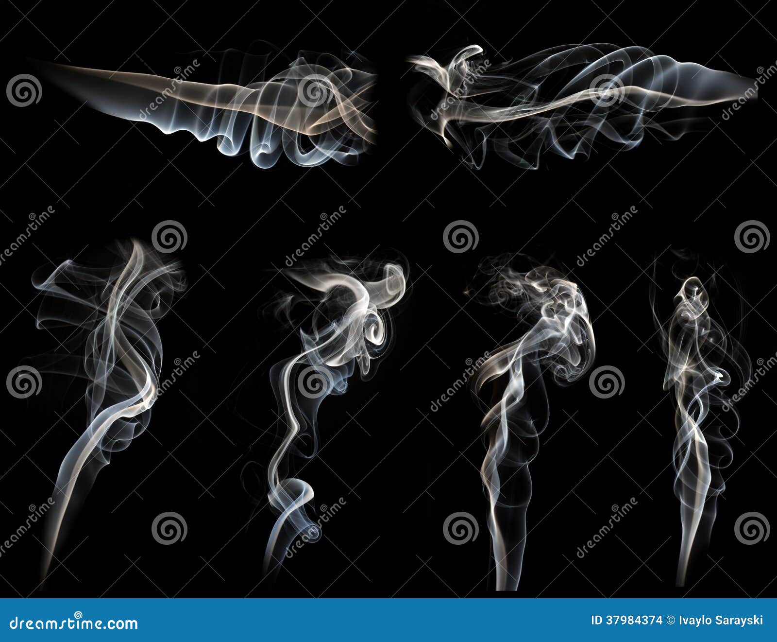 Smoke collection stock photo. Image of flowing, collection - 37984374