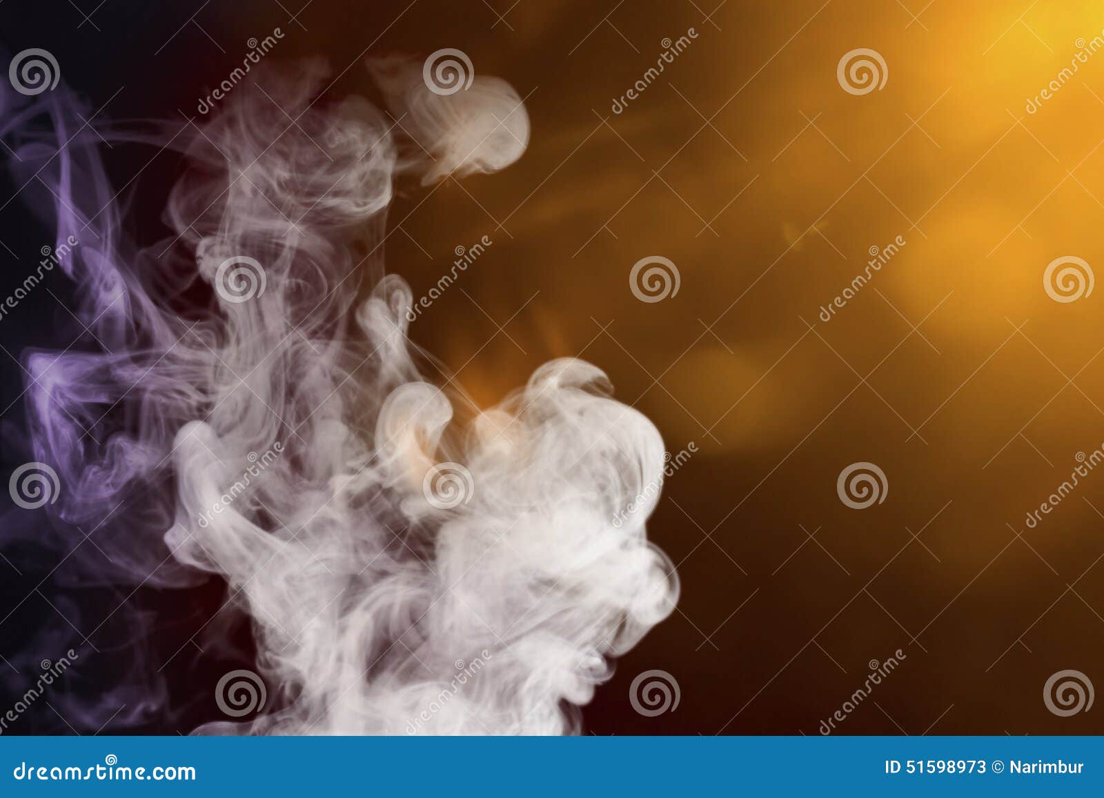 Smoke with colored lights stock image. Image of light - 51598973