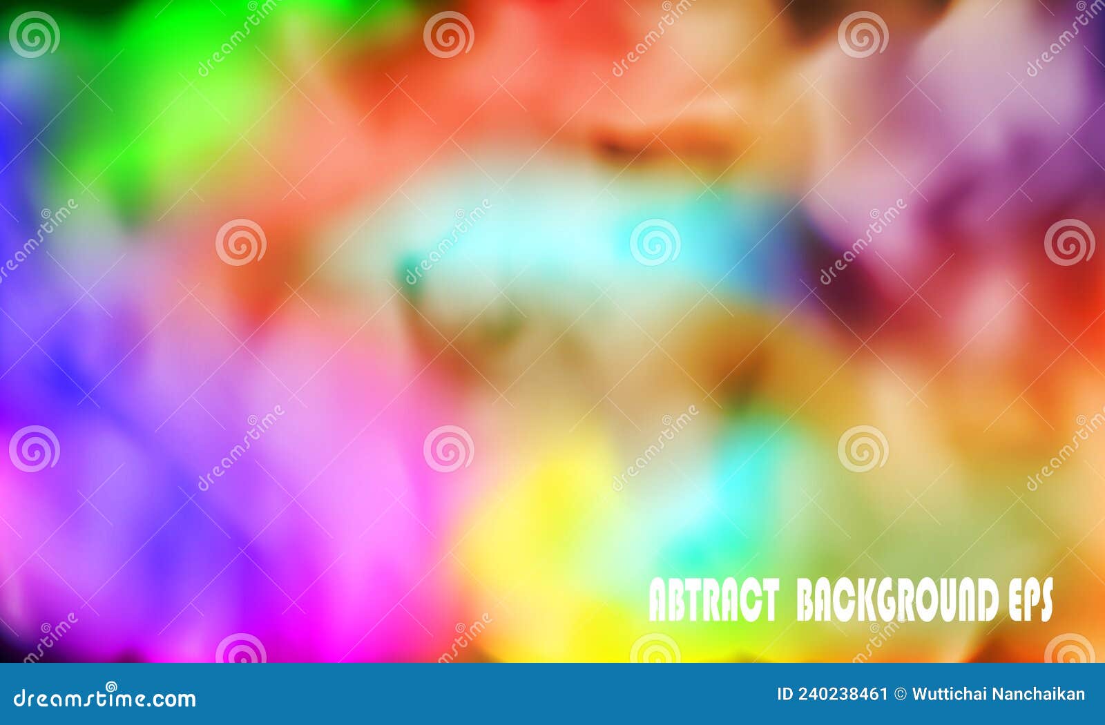 Smoke in colorful light stock vector. Illustration of frame - 240238461