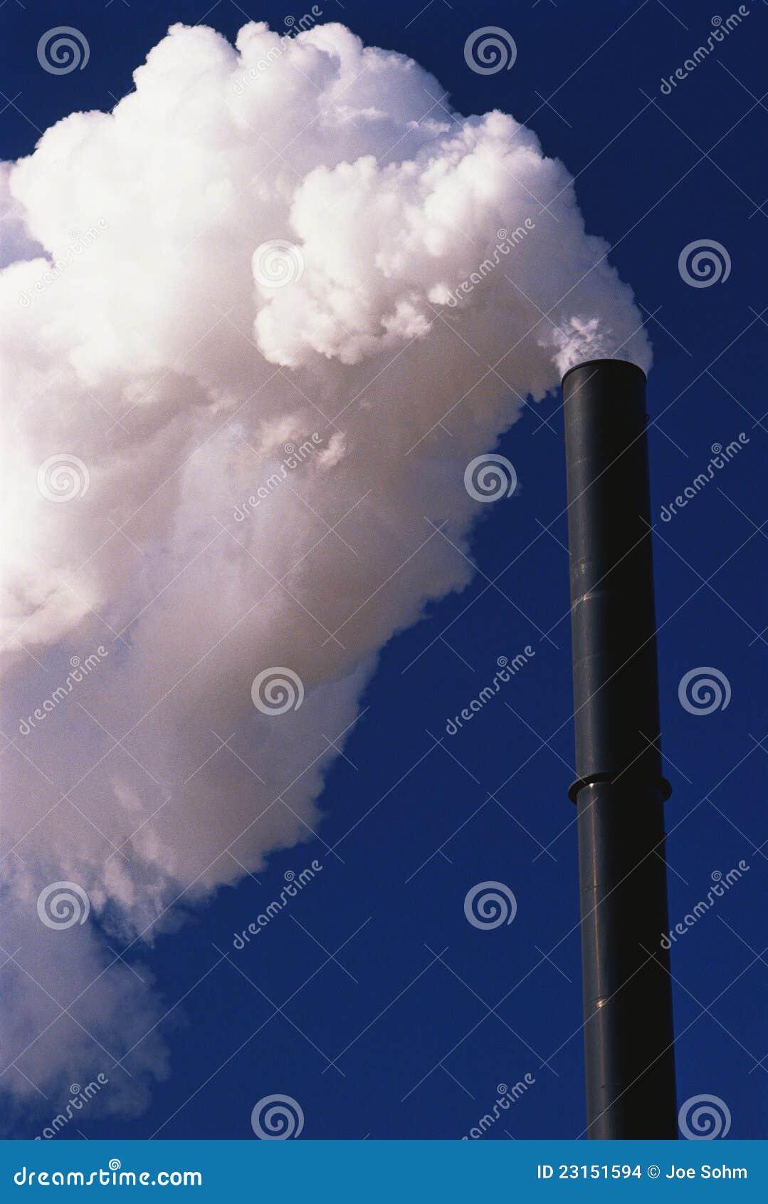 Smoke Coming Out of Smokestack Stock Photo - Image of factory, detail ...