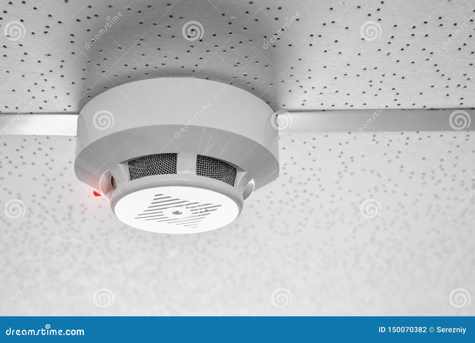Smoke Detector On Ceiling Stock Photography | CartoonDealer.com #150070382