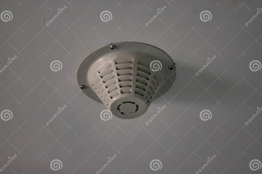 Smoke detector stock photo. Image of detector, safety - 65238232