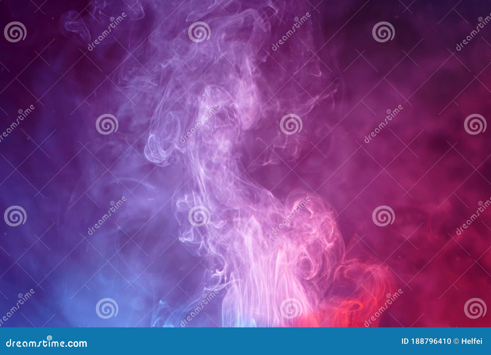 Smoke with Different Colors Photographed in the Studio with Colorful ...