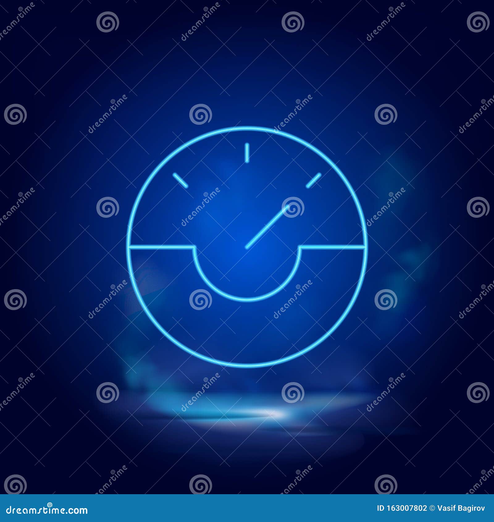 Dash Gauge Speed Outline Icon. Signs And Symbols Can Be Used For Web ...