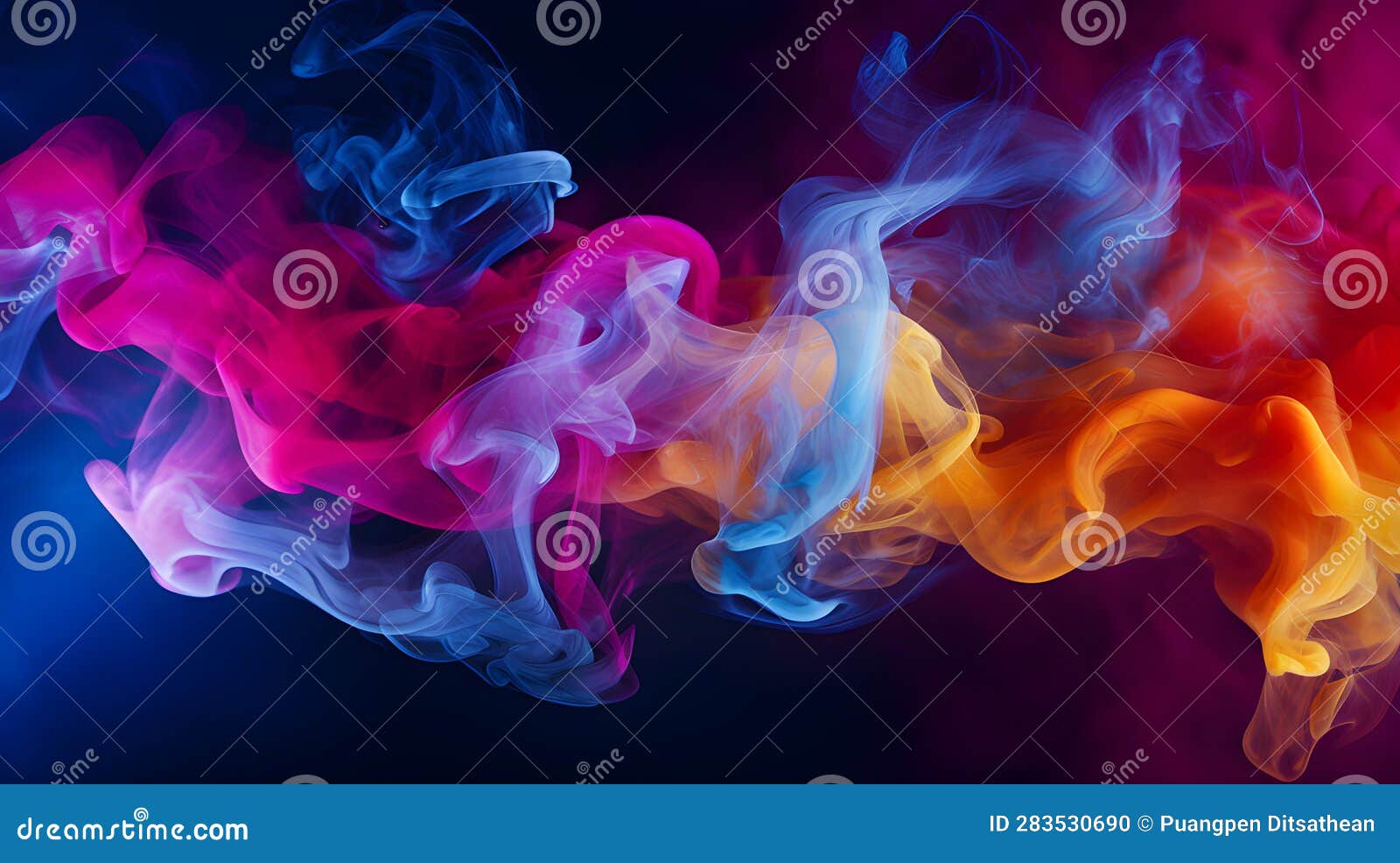 Smoke Effect Vector Abstract Background.GenerativeAI. Stock ...