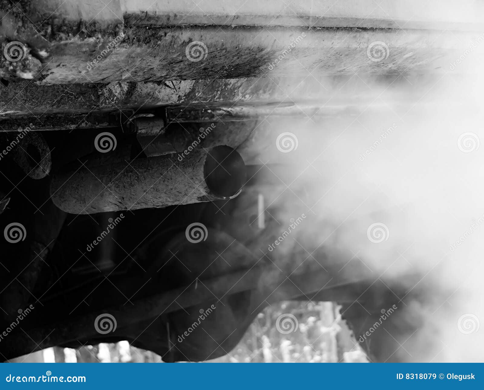 Smoke emission stock image. Image of gases, emission, smoke - 8318079