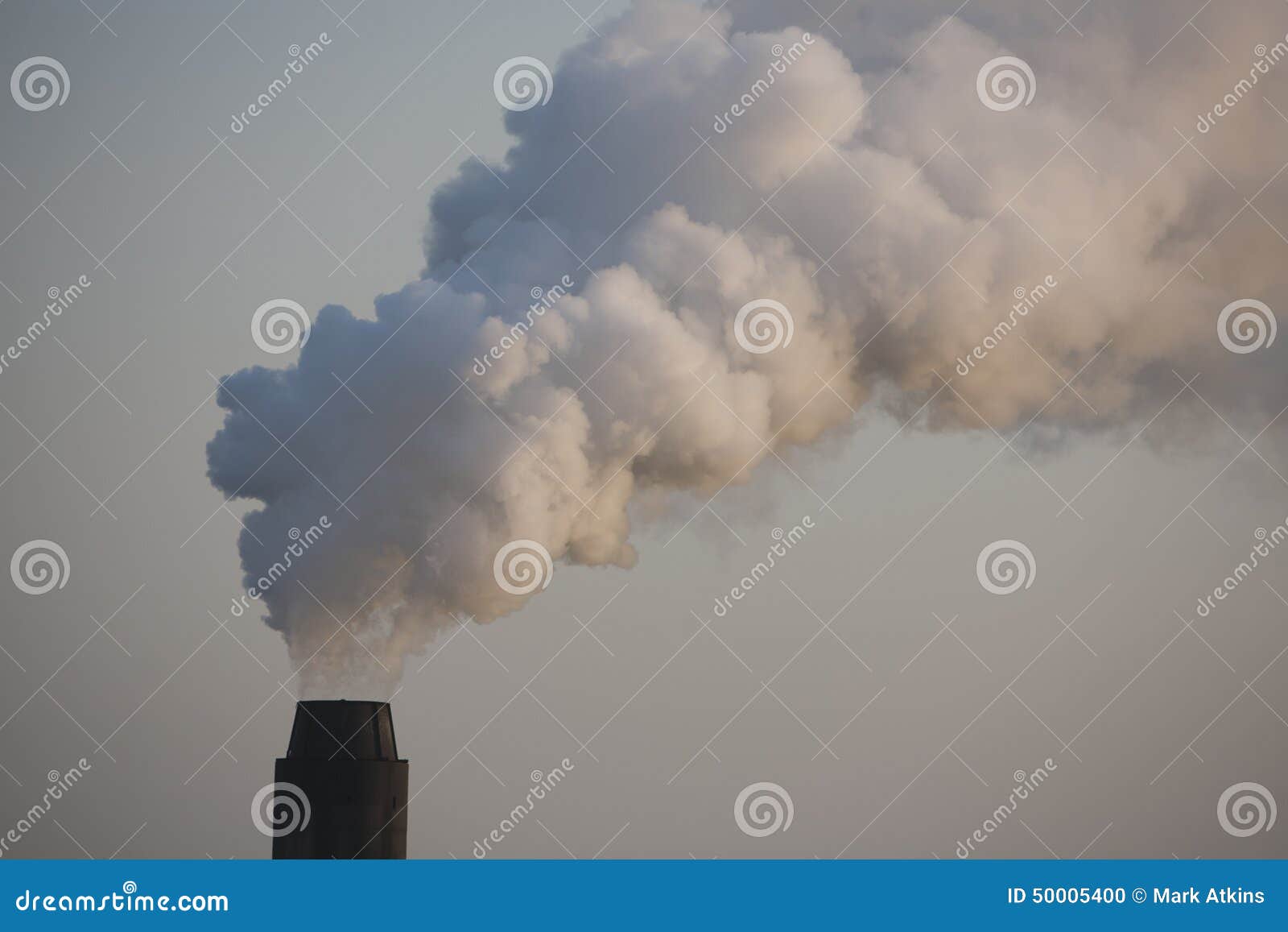 Smoke Emitting from a Lumber Mill Chimney Stock Photo - Image of pipe ...
