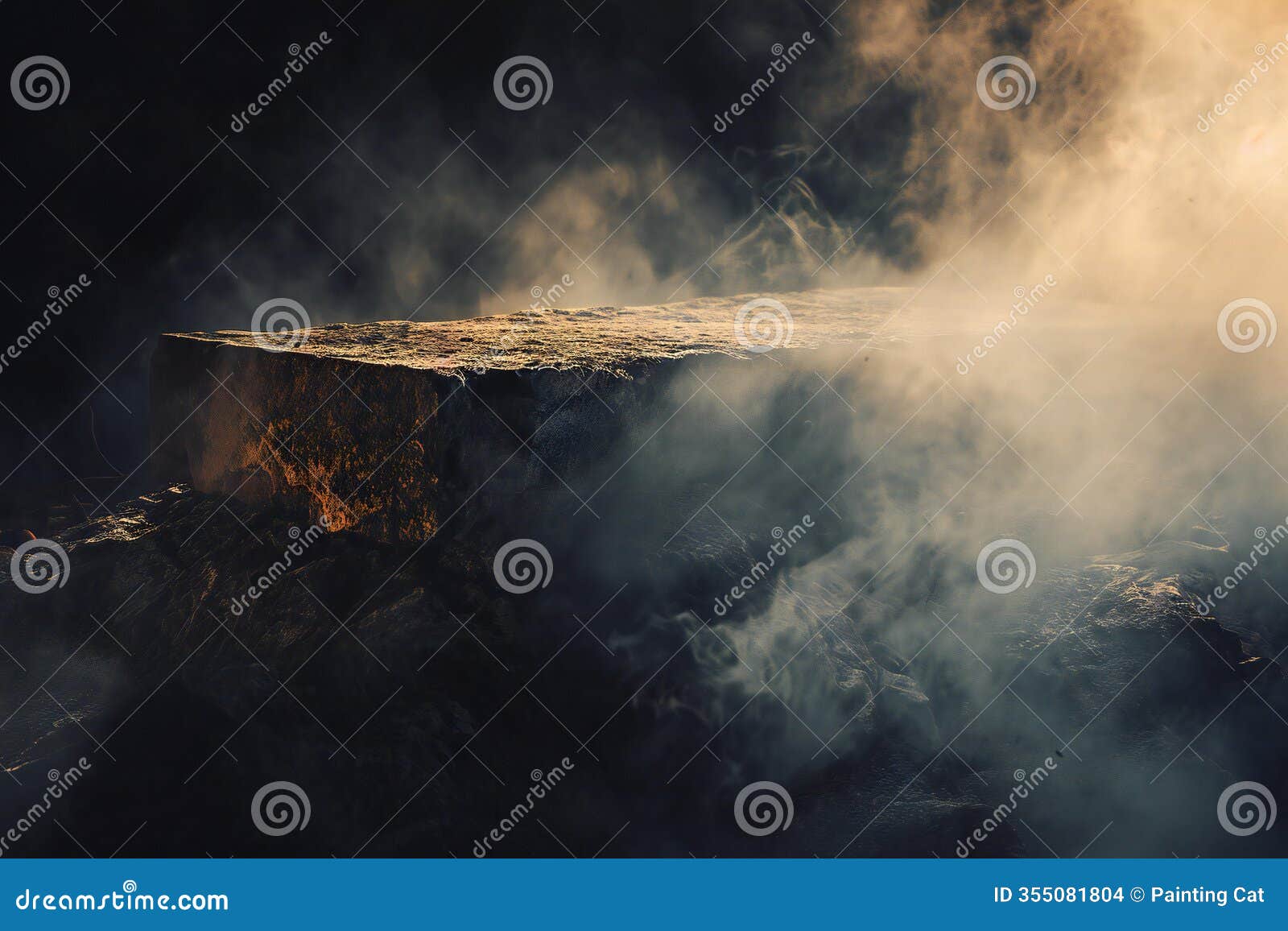 Smoke from the Eruption of Mount Bromo, Java, Indonesia Stock ...