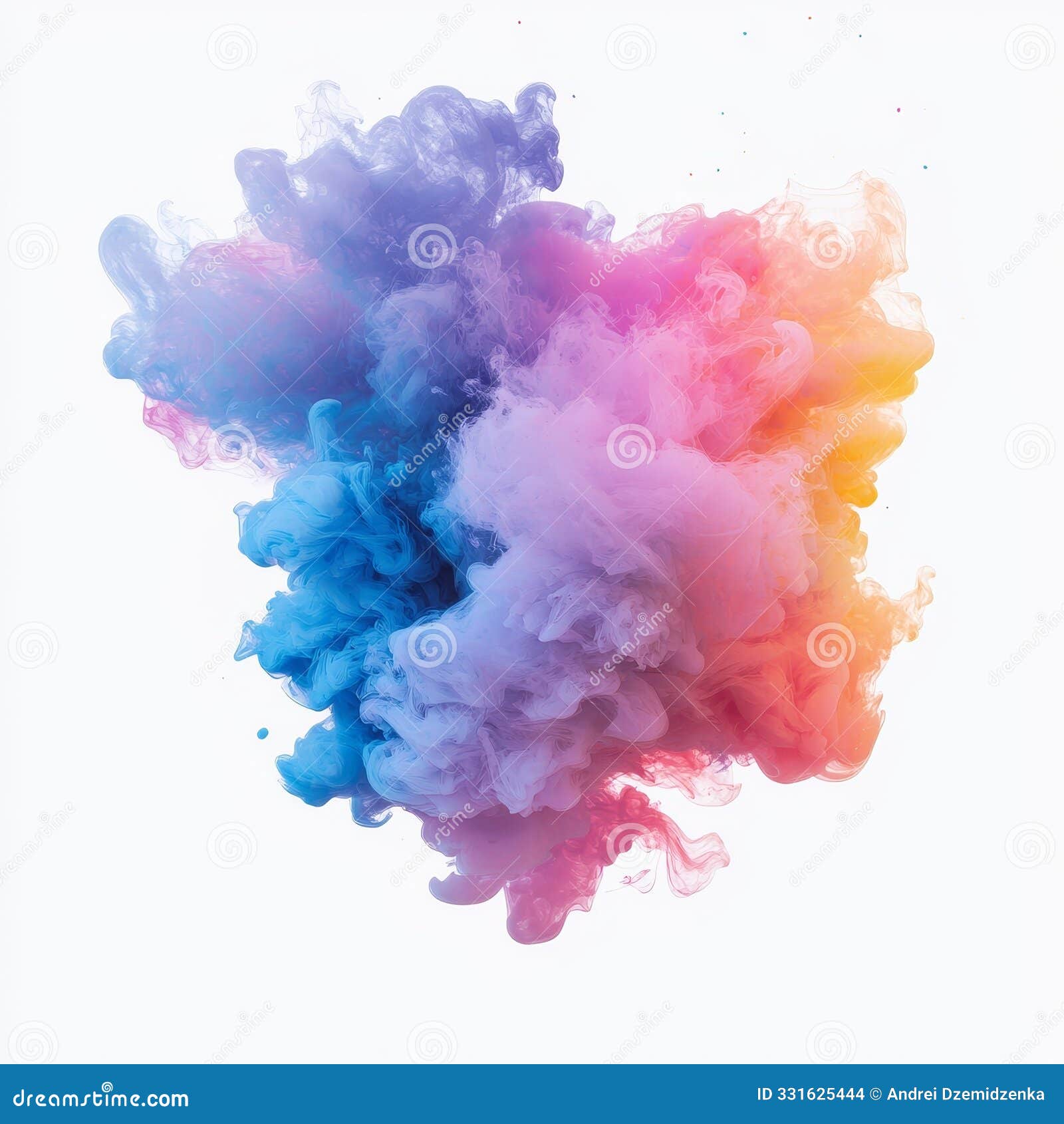 Smoke Explosion Isolated on Transparent Background. Stock Photo - Image ...