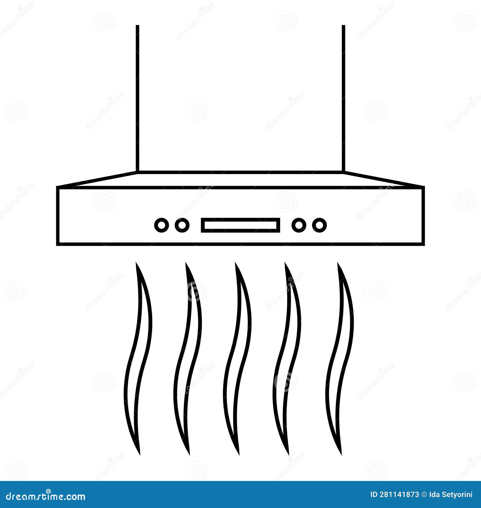 Smoke Extractor Icon Vector Royalty-Free Cartoon | CartoonDealer.com ...