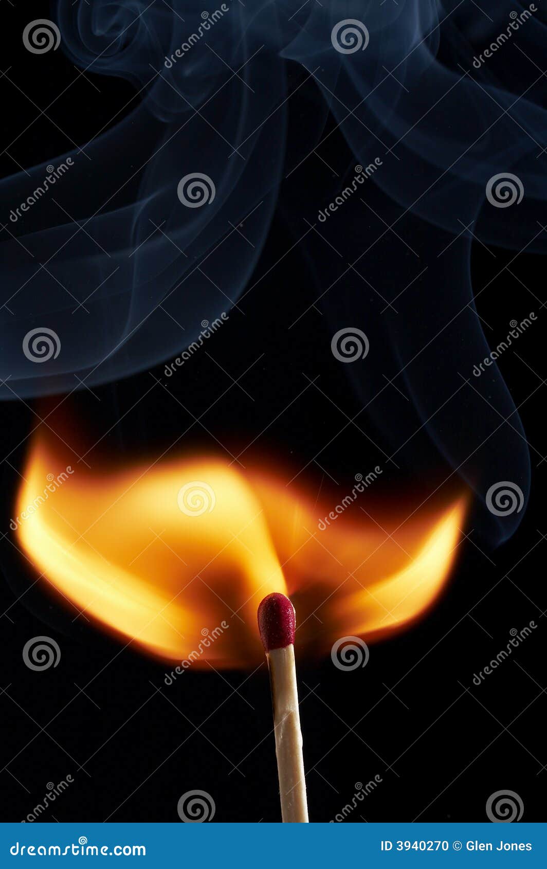 Smoke By Fire Picture. Image: 3940270
