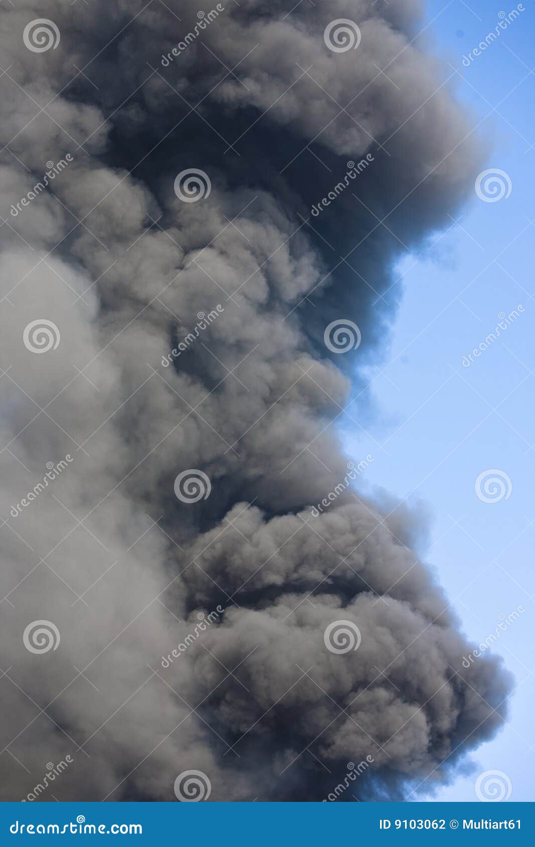 Smoke from fire stock photo. Image of fire, damage, fumes - 9103062