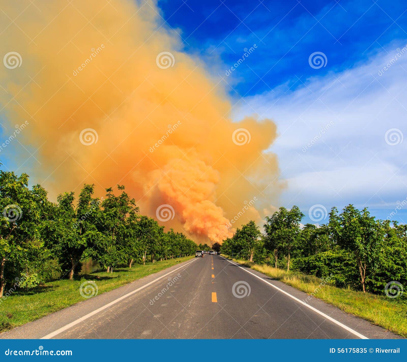 Smoke from fire burning stock image. Image of chemistry - 56175835