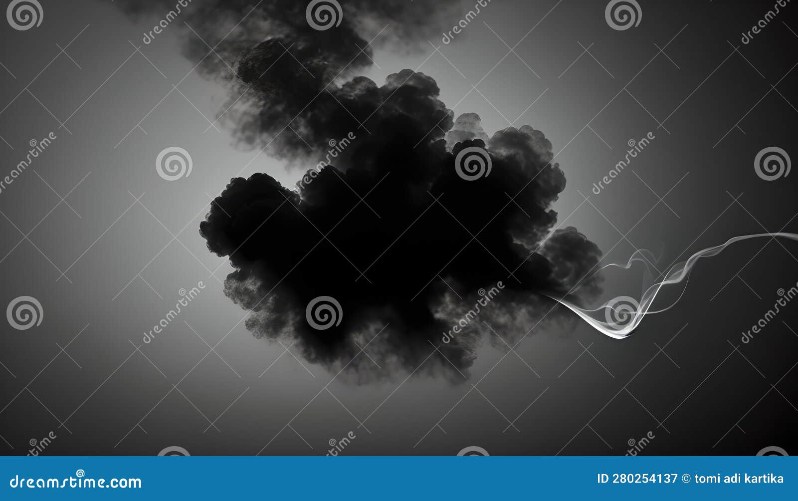 Flying smoke stock illustration. Illustration of screenshot - 280254137