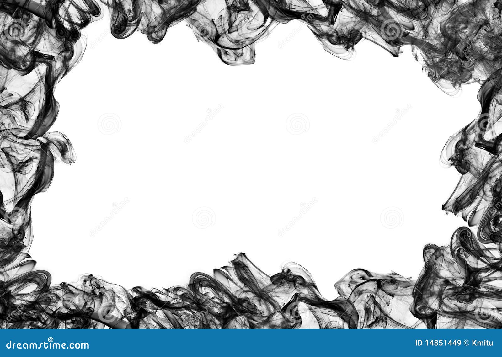 Smoke frame stock illustration. Illustration of blank - 14851449