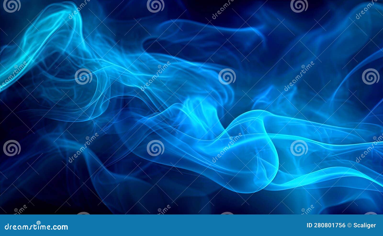 Smoke or Gas Texture Background, Abstract Pattern with Blue Lines ...