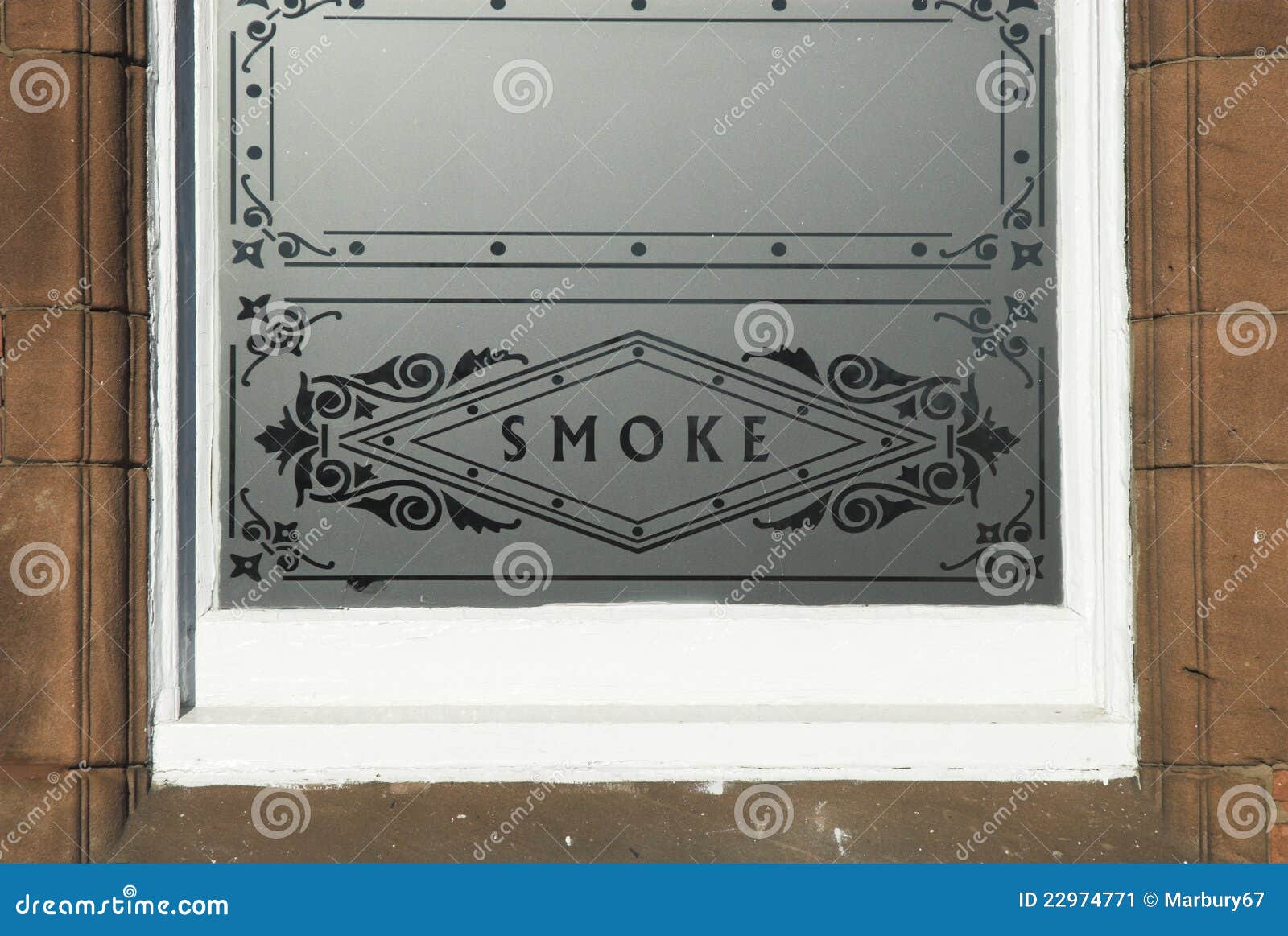 Smoke Glass WIndow stock image. Image of smoked, public - 22974771