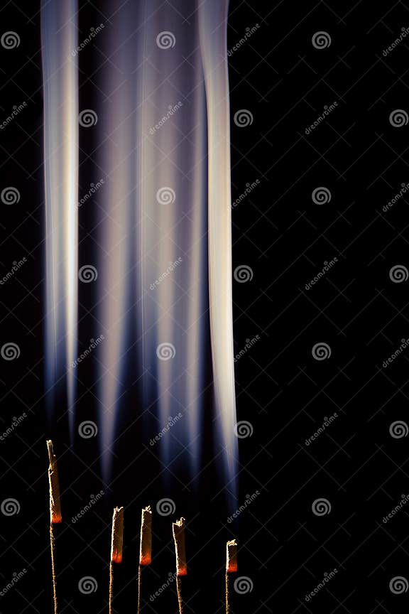 Smoke going straight up stock photo. Image of scent, curl - 11866726