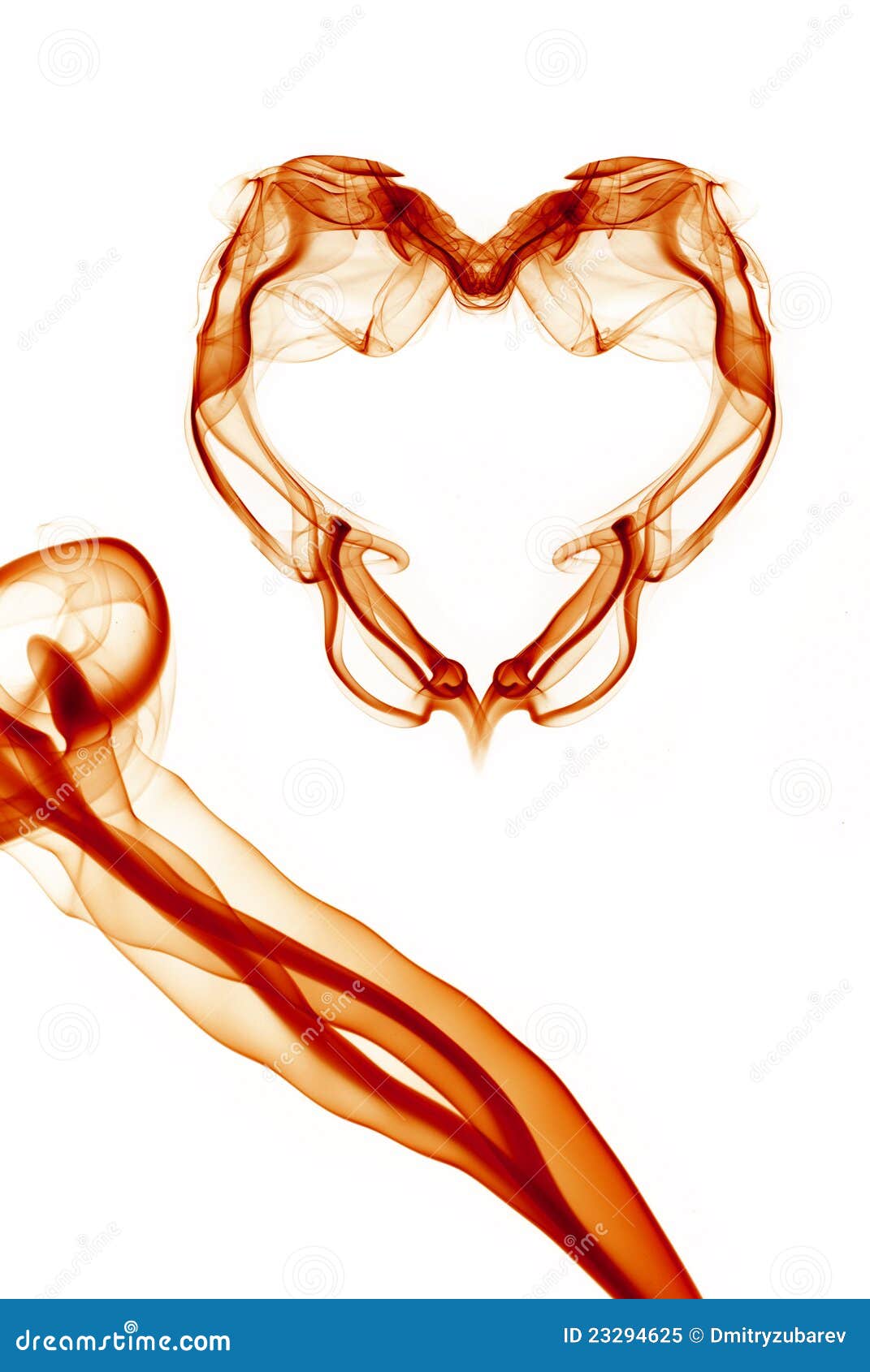 Smoke Heart for Valentine S Day Stock Image - Image of isolation, smoke ...