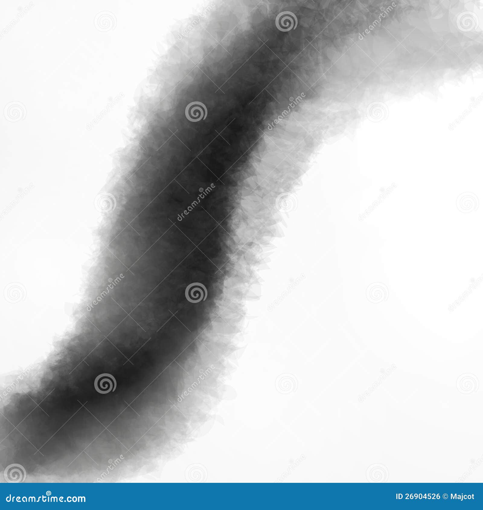 Smoke illustration stock vector. Illustration of flow - 26904526