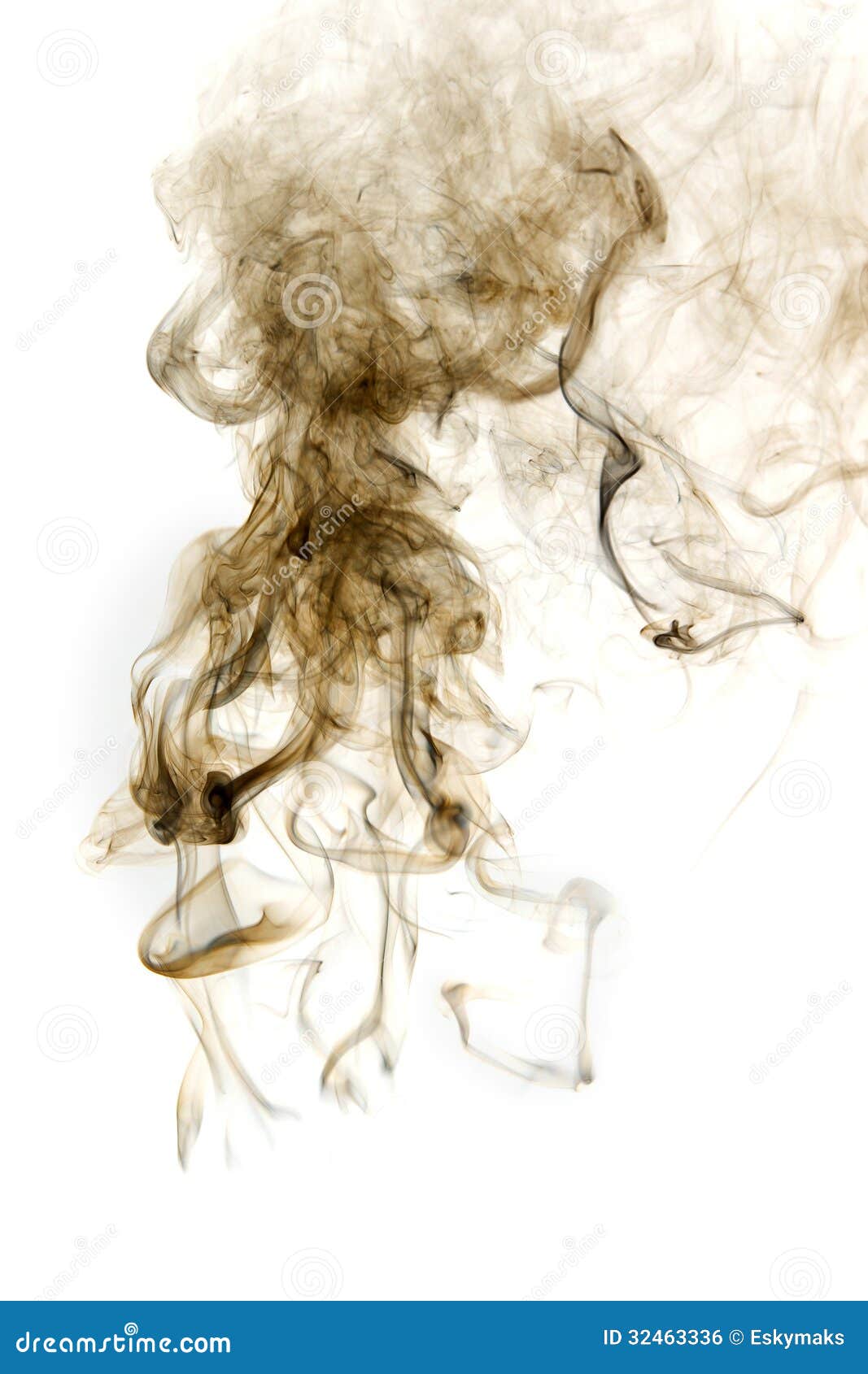 Smoke isolated. stock photo. Image of motion, curve, light - 32463336