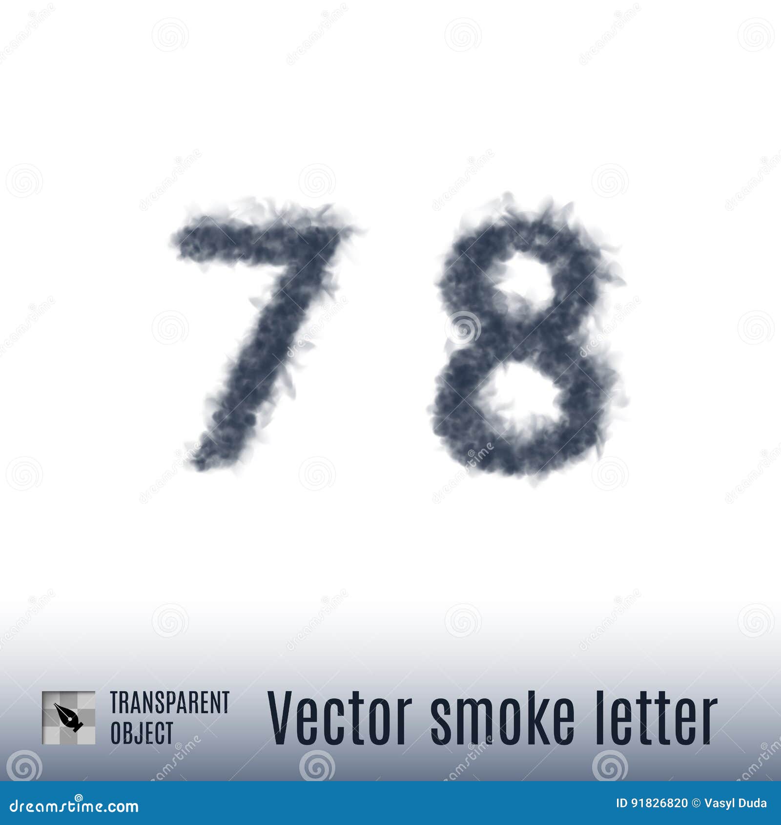 Smoke Letter stock vector. Illustration of fervent, blazing - 91826820