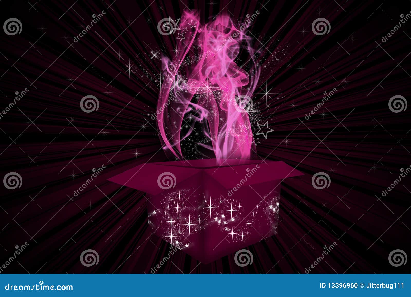 Smoke and Magic stock illustration. Illustration of sparkles - 13396960