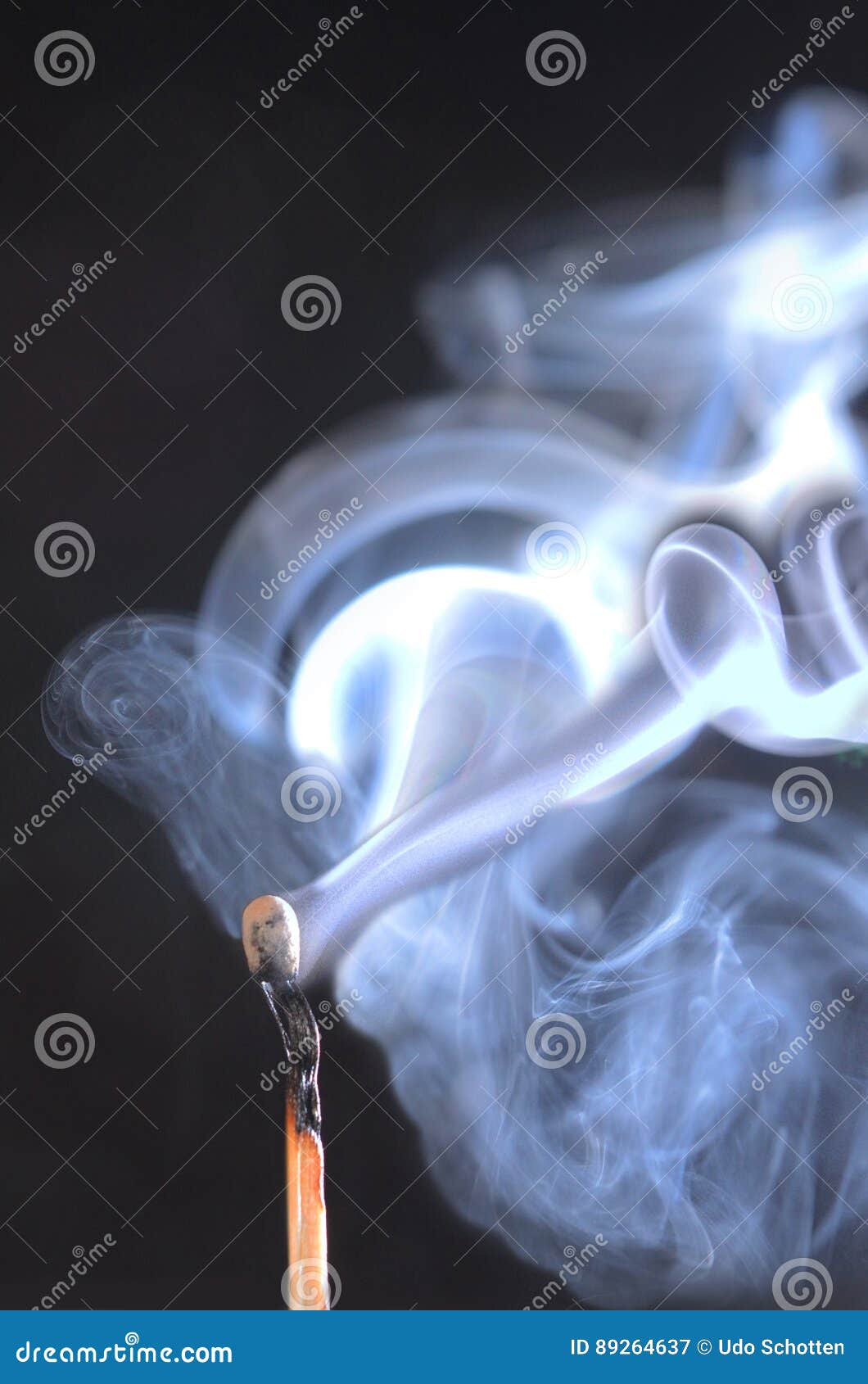 Smoke and matches stock image. Image of flaming, danger - 89264637
