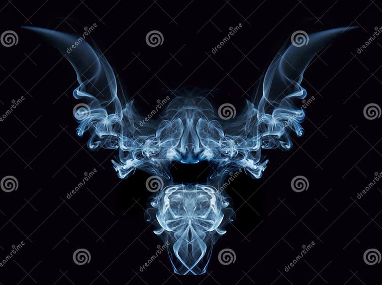 Smoke monster stock image. Image of ethereal, cigarette - 3086241