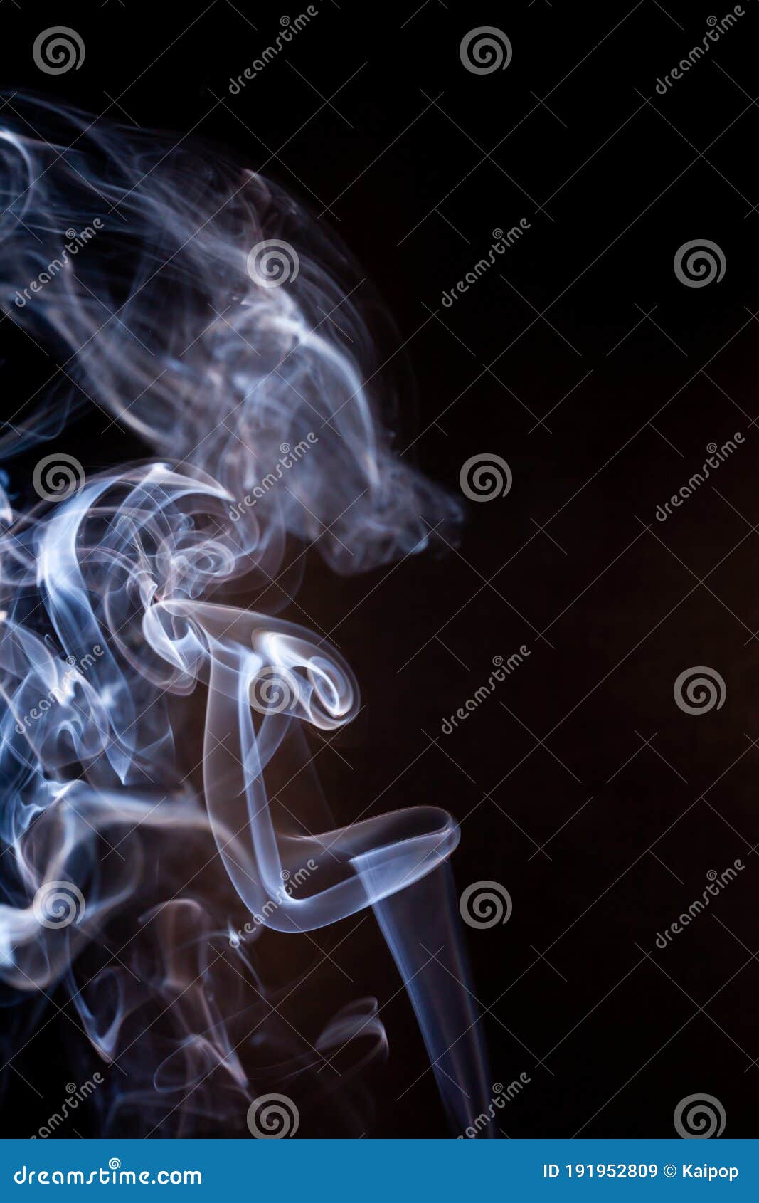 Smoke Motion on Black Background Stock Image - Image of effect, design ...