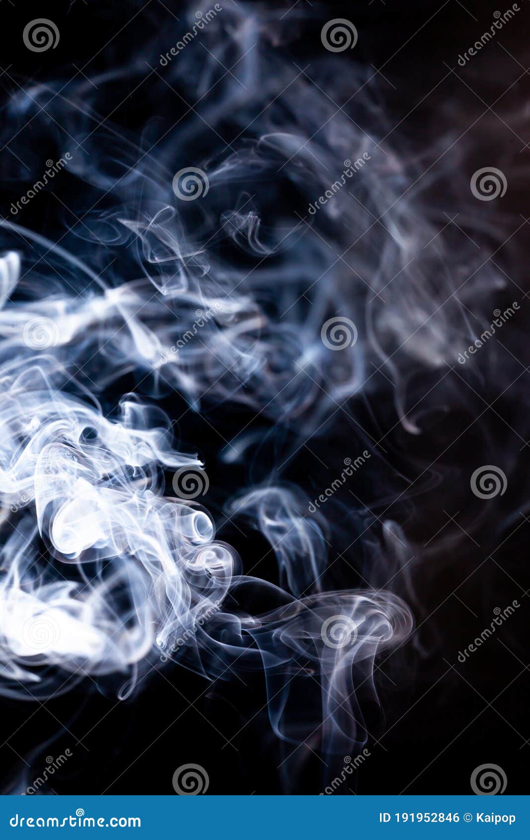 Smoke Motion on Black Background Stock Photo - Image of dust, motion ...