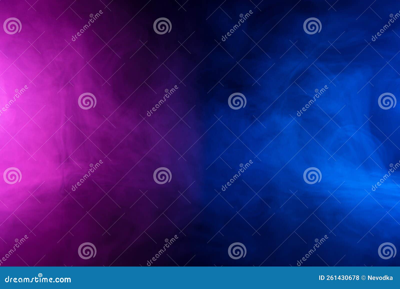 Smoke in neon light stock photo. Image of blue, dark - 261430678