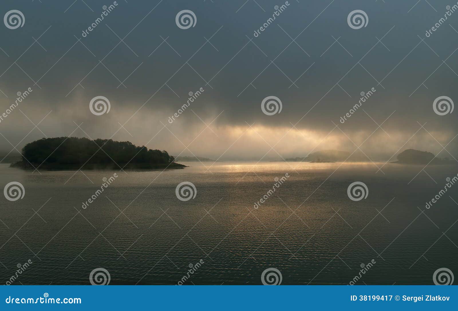 Smoke over the water stock image. Image of yellow, rocky - 38199417