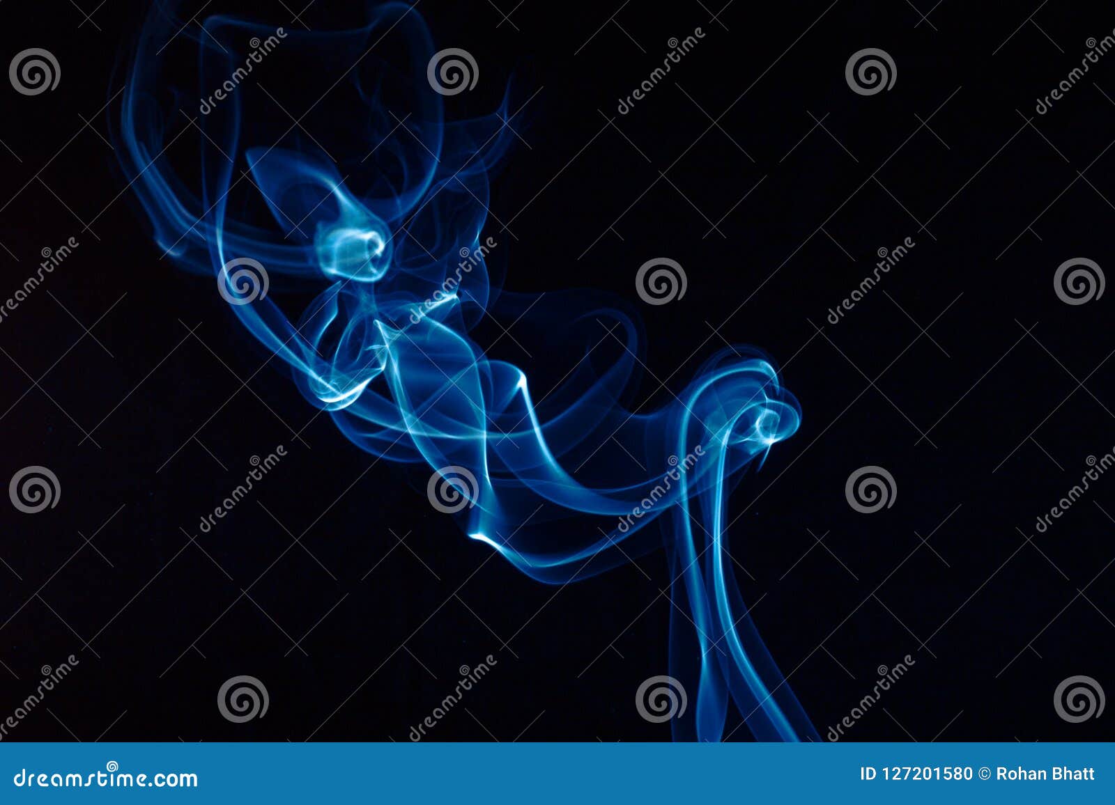 Smoke Patterns Made by an Incense Stock Photo - Image of wallpaper ...