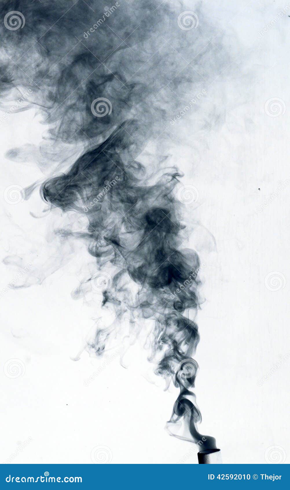 Smoke stock photo. Image of negative, turbulent, flow - 42592010