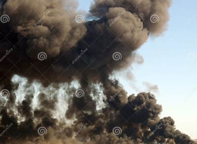 Smoke plume stock photo. Image of pyromania, explosion - 287634