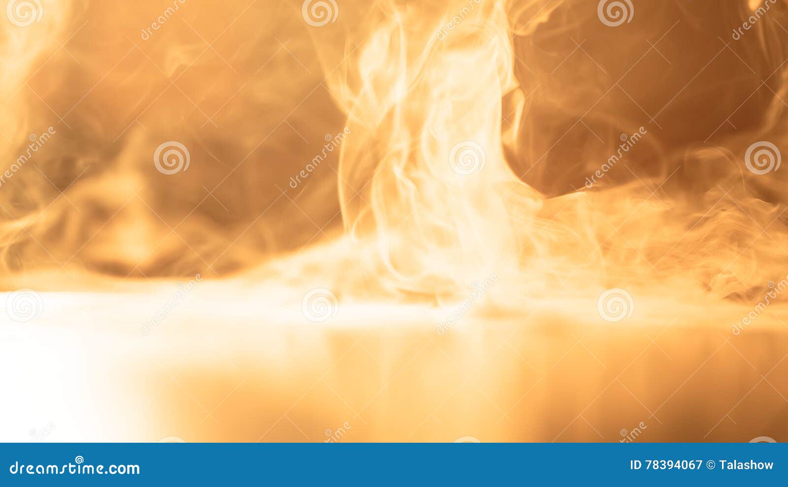 Smoke in the Rays of the Bright Warm Sun Stock Image - Image of spring ...