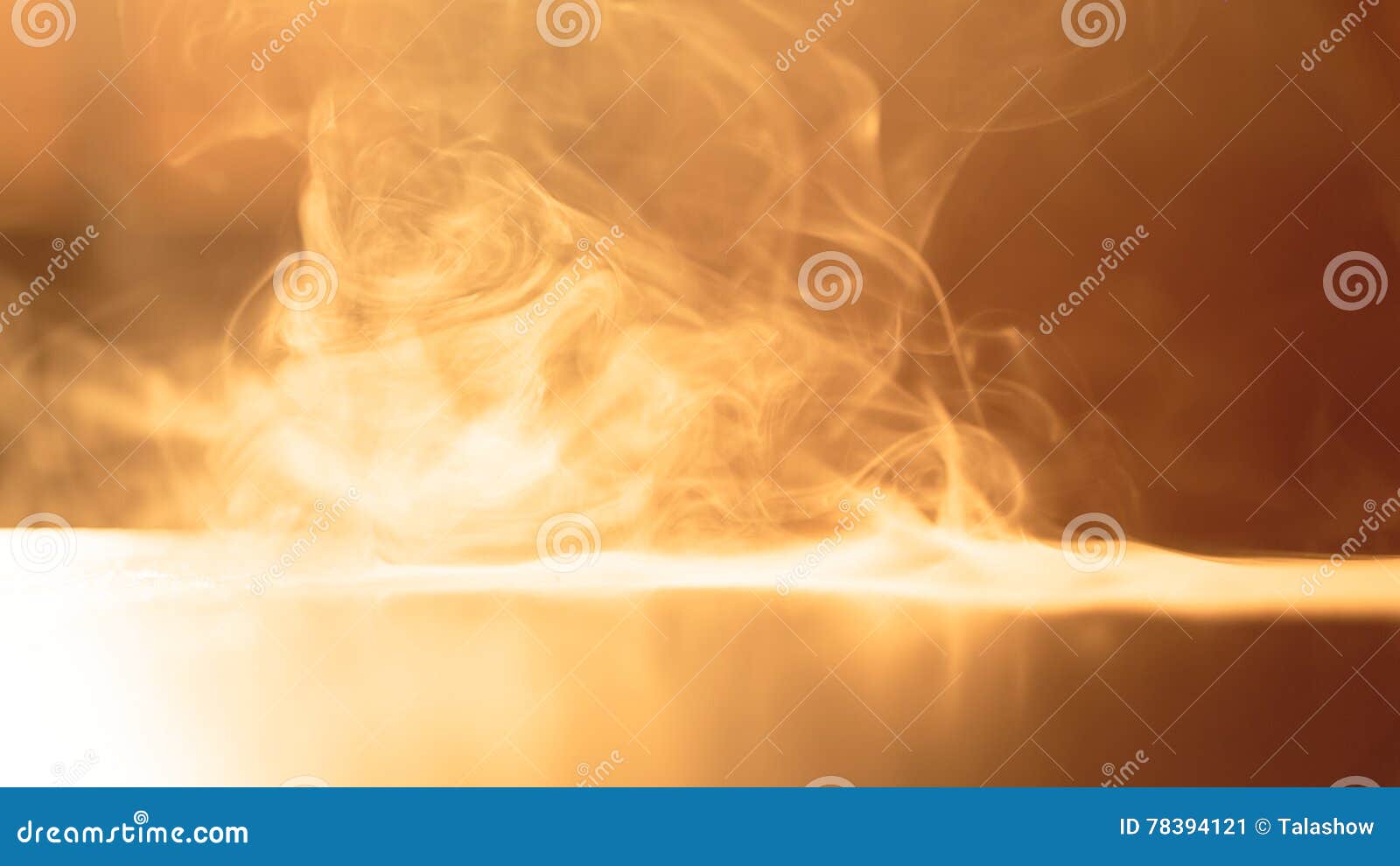 Smoke in the Rays of the Bright Warm Sun Stock Image - Image of spring ...