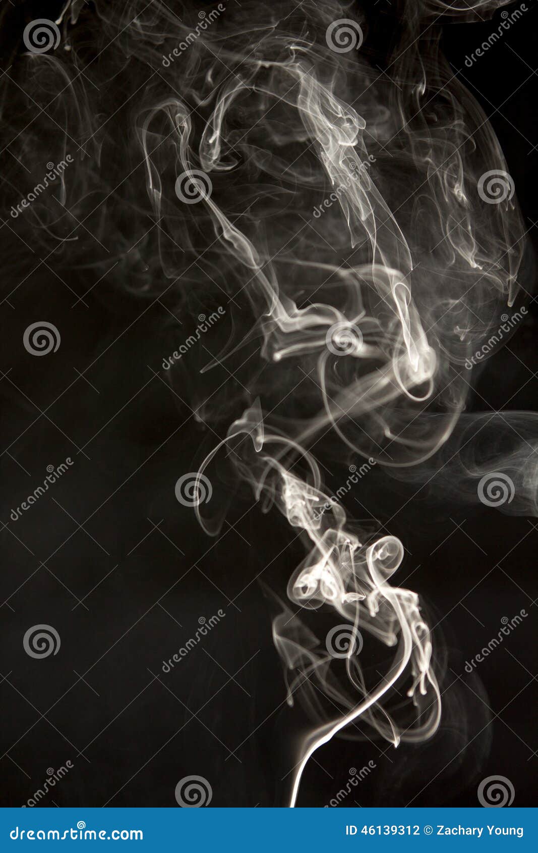 Smoke Rising stock photo. Image of mystery, steamy, shape - 46139312