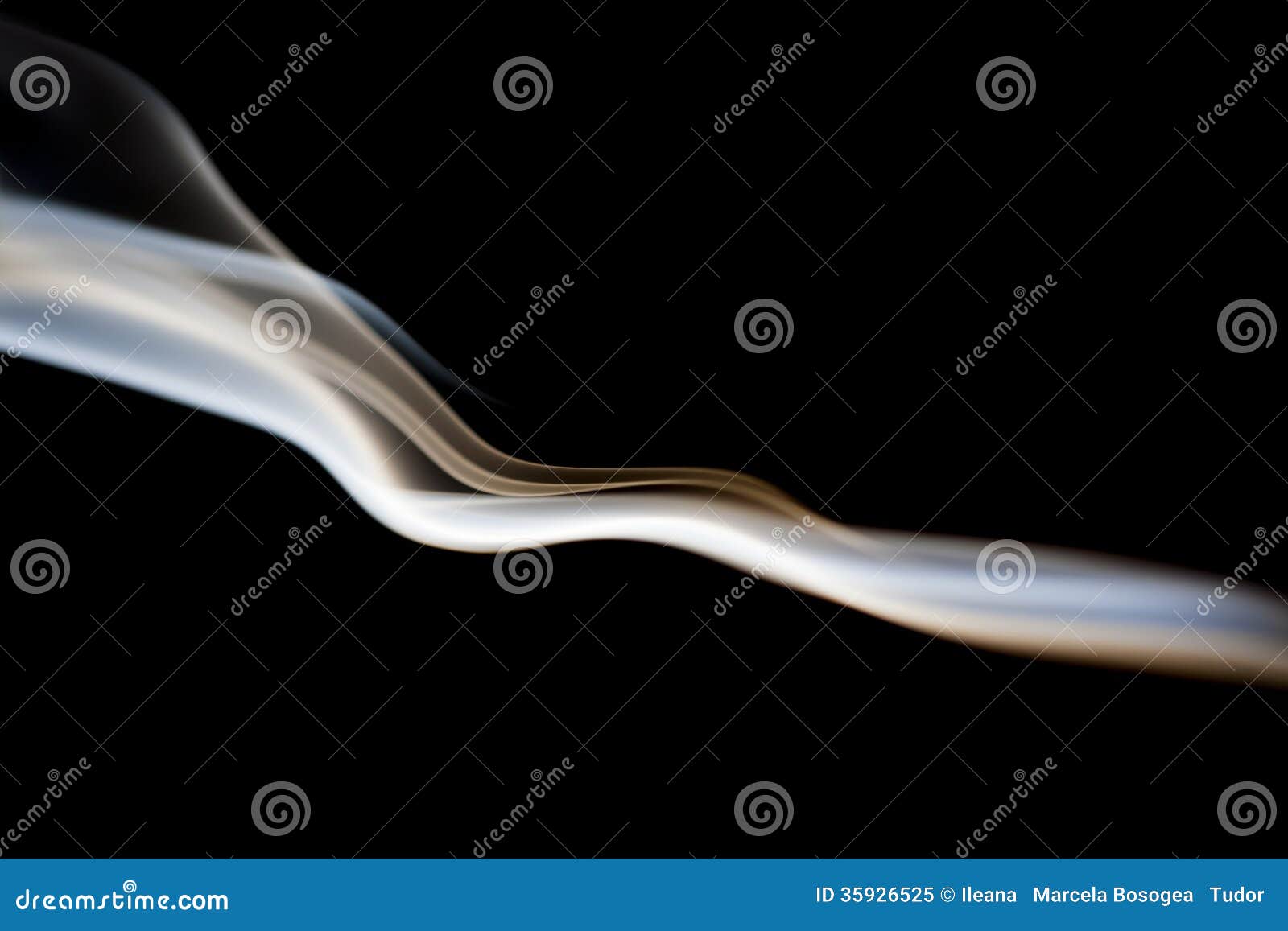 Smoke Shapes on Black Background Stock Image - Image of light, colorful ...