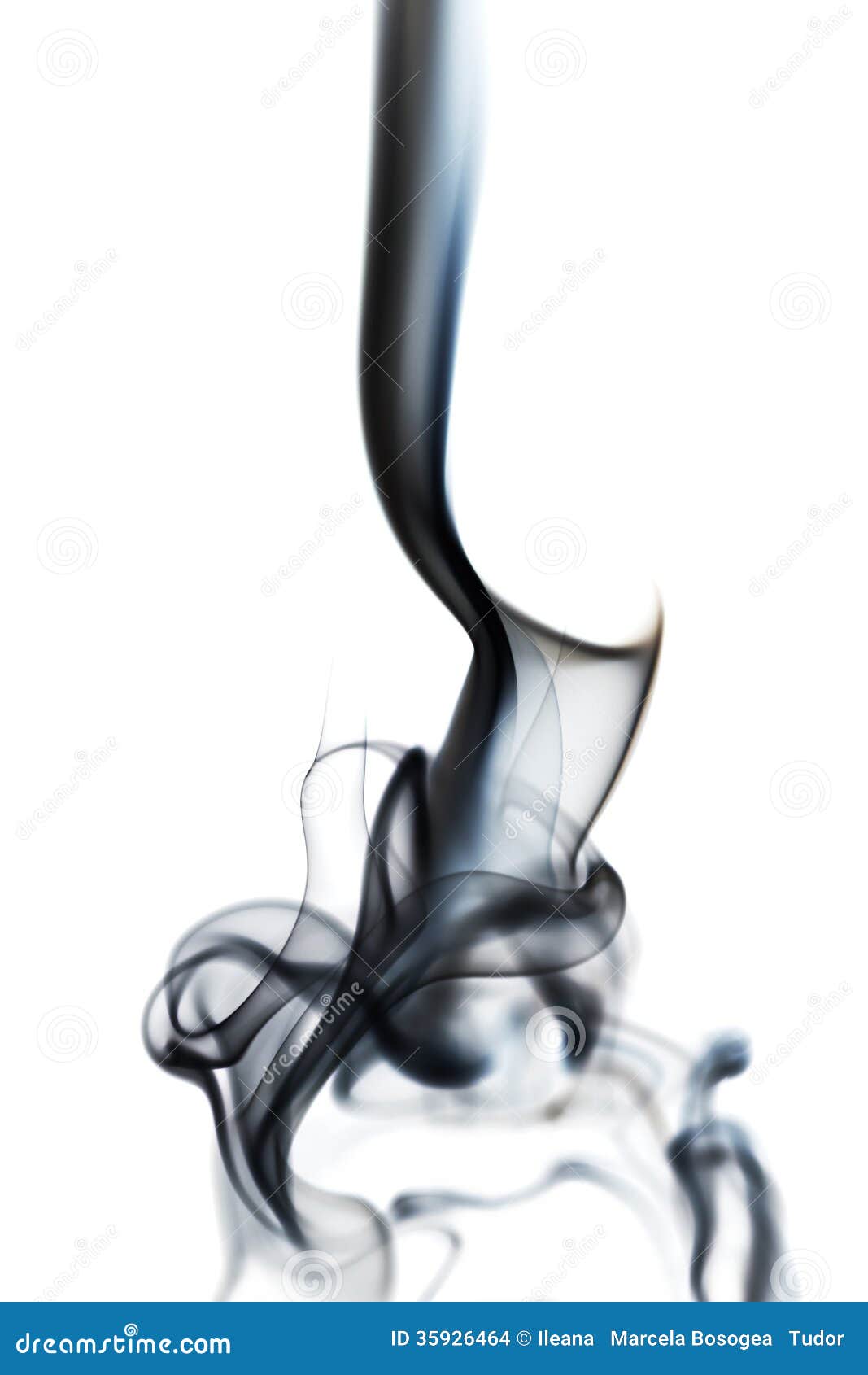 Smoke Shapes on White Background Stock Photo - Image of background ...